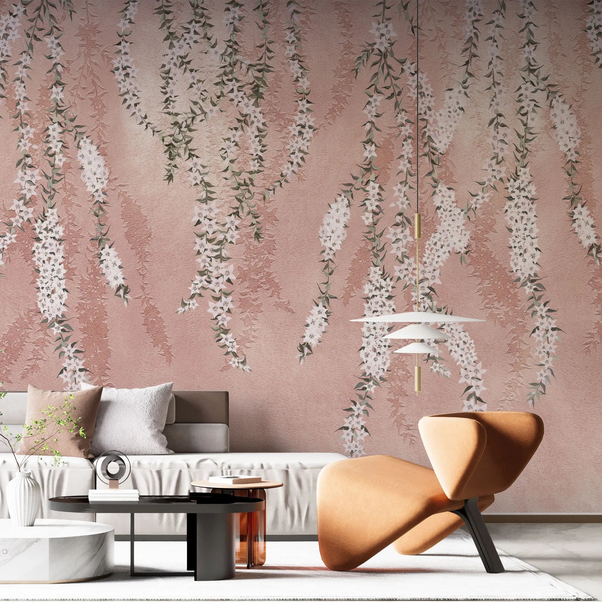 Tapet personalizat - PINK STAR JASMINE – beudis.ro