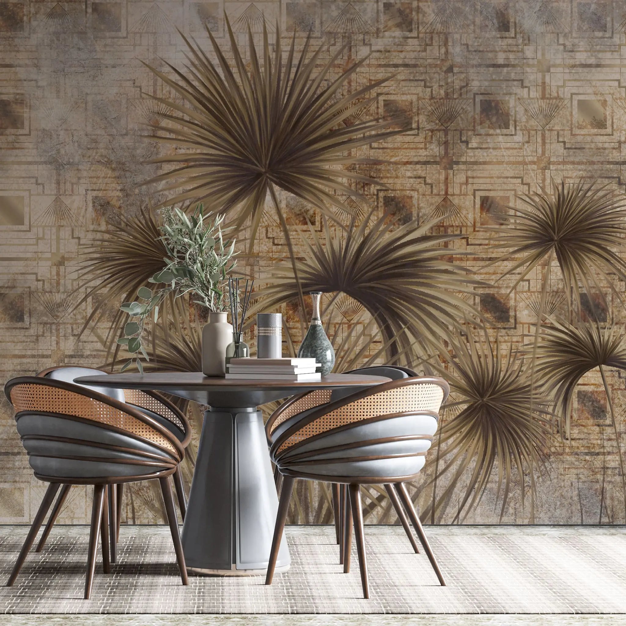 Tapet personalizat - LUXURIOUS PALM – beudis.ro