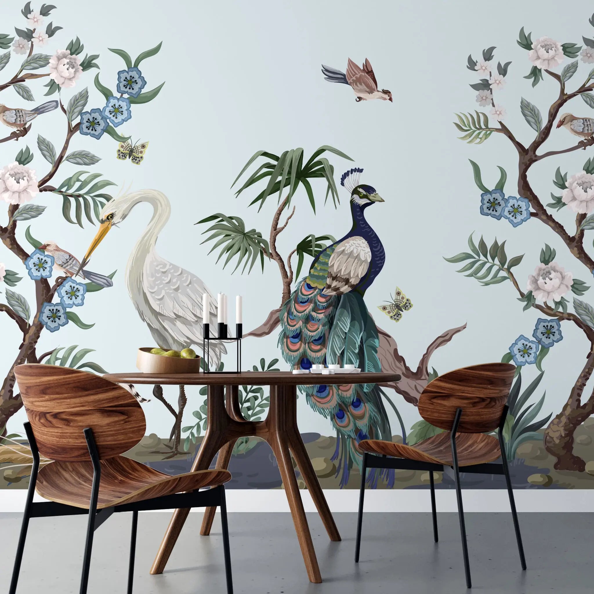 Tapet personalizat - ORIENTAL GARDEN – beudis.ro