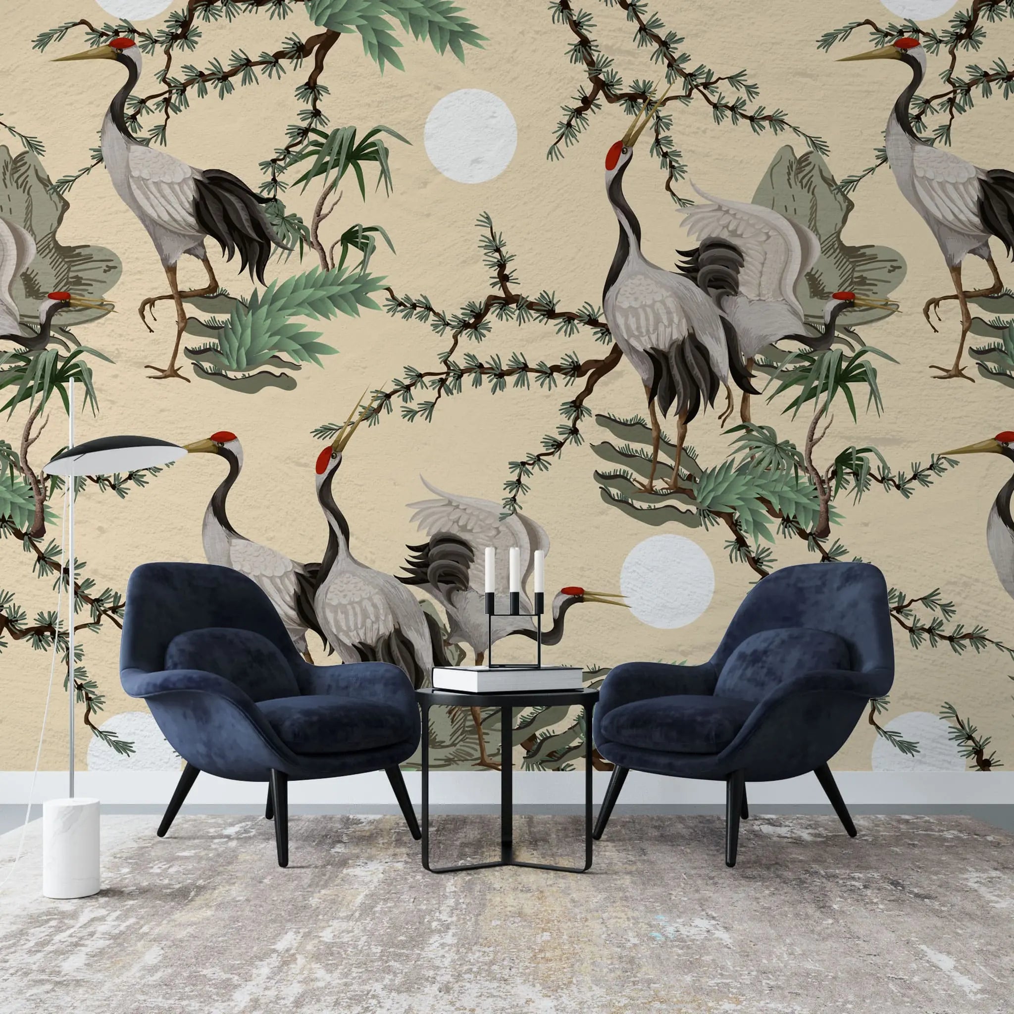 Tapet personalizat - STONE CRANE WALL – beudis.ro