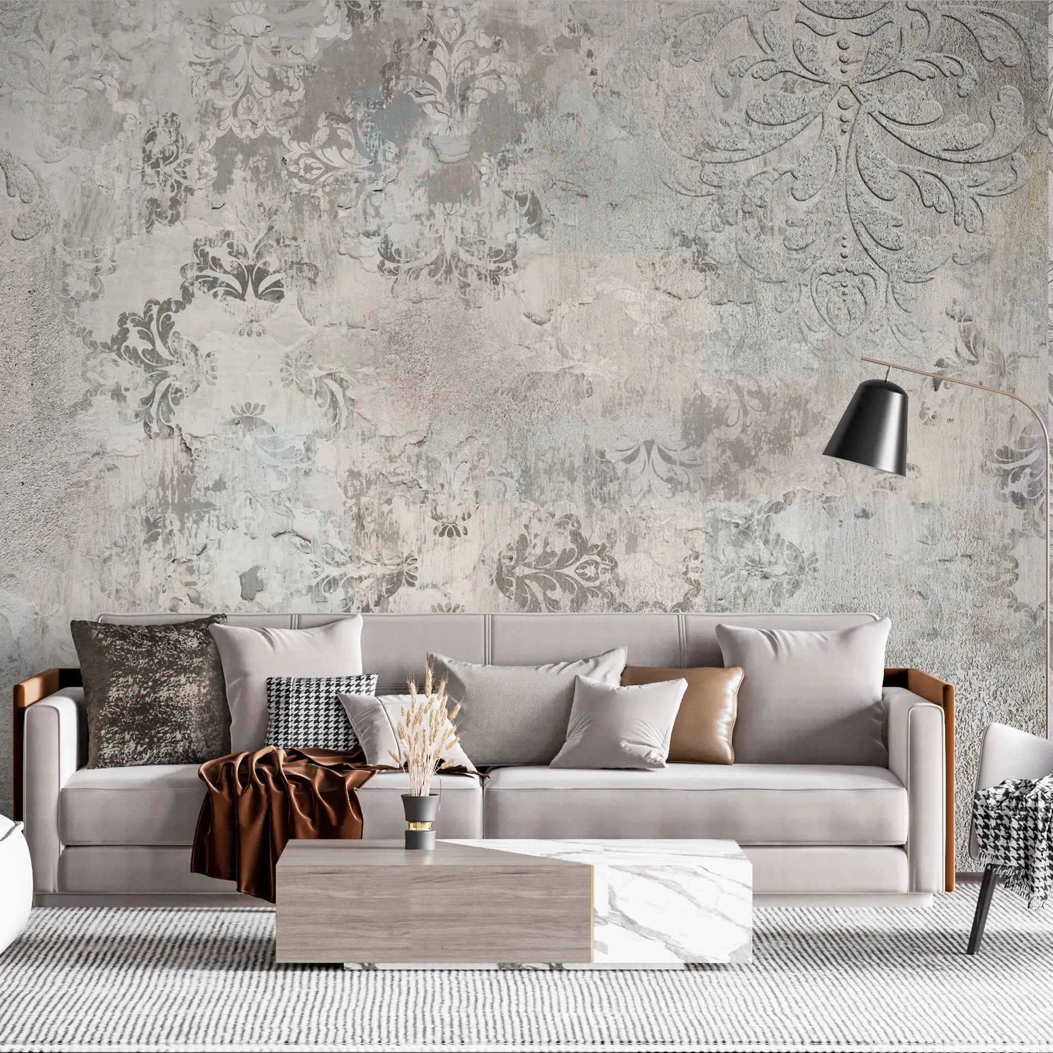 Tapet personalizat - VINTAGE ARABESQUE – beudis.ro