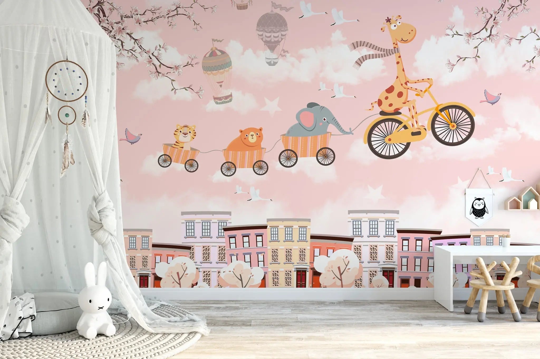 Tapet personalizat - OVER THE CITY – beudis.ro